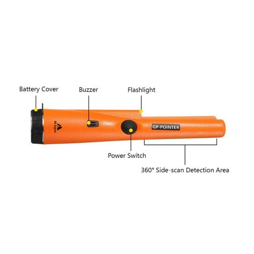 MT ASPIRE Metal Detector IP66 Waterproof Pinpointer Handheld Search ...