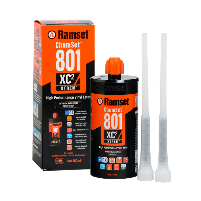 Ramset 380ml 801 XTREM XC² ChemSet Anchor Cartridge - Bunnings Australia