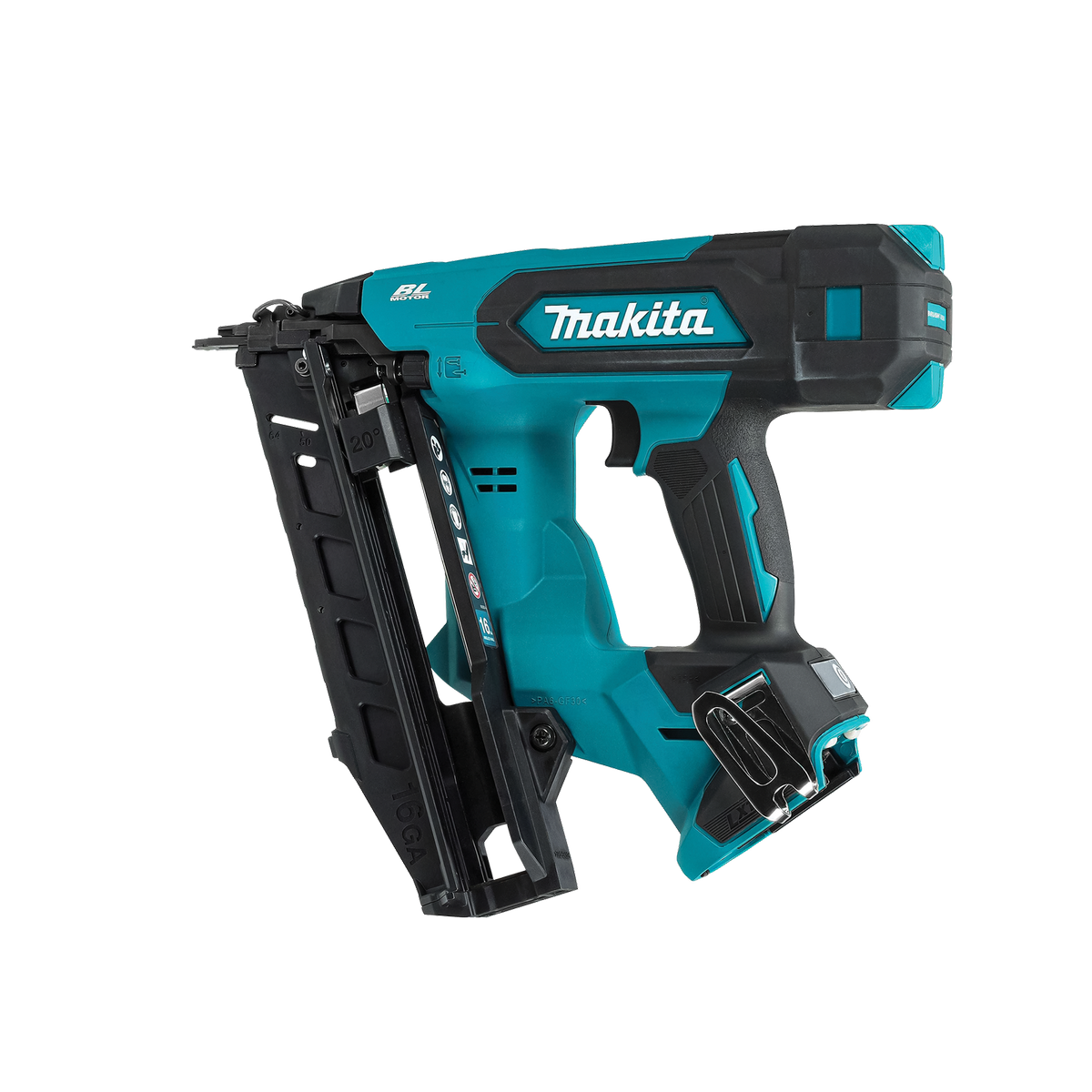 Makita 18V 16GA 20° Brad Nailer - Skin Only - Bunnings New Zealand
