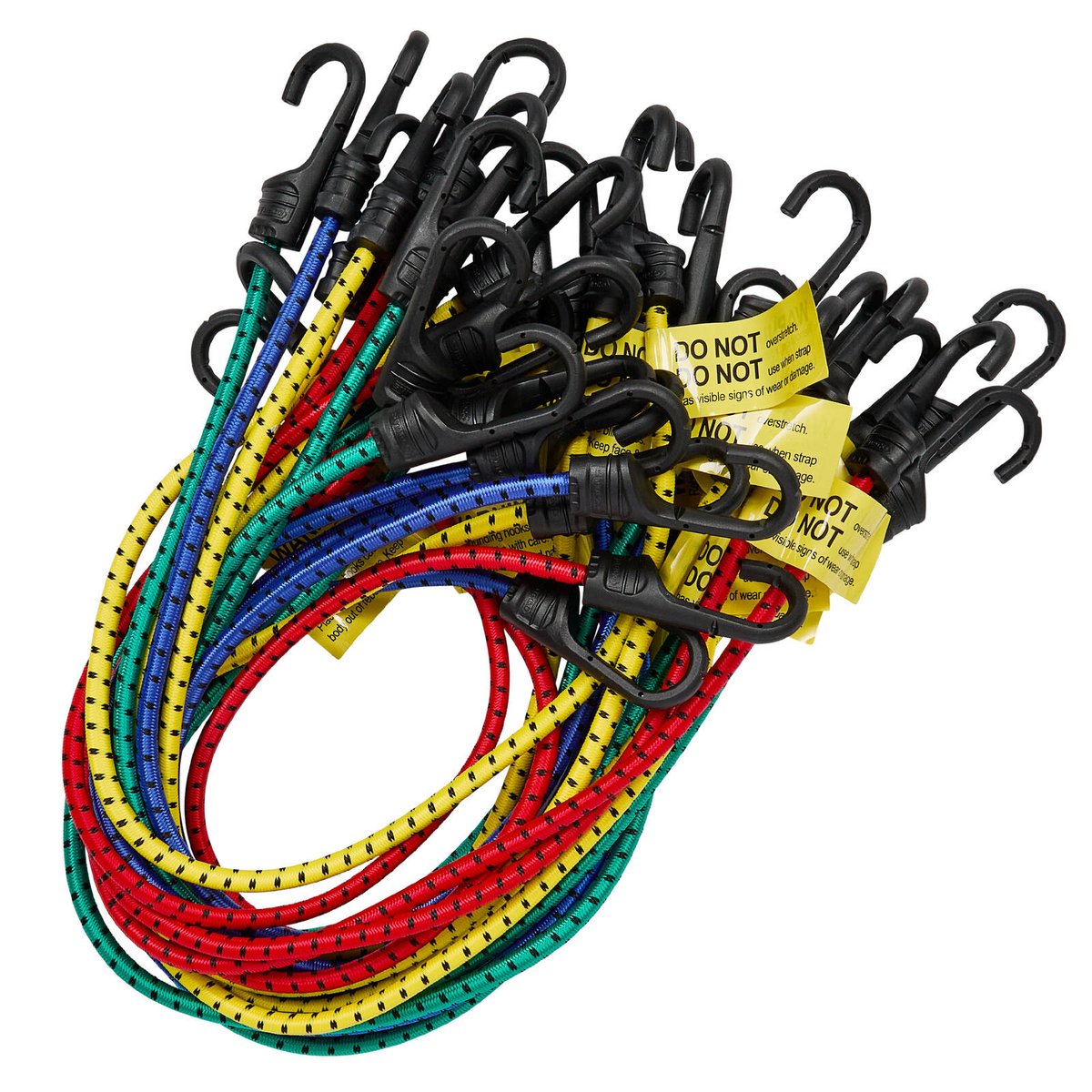 Syneco 75cm Tie Down Octopus Straps - 20 Pack - Bunnings Australia