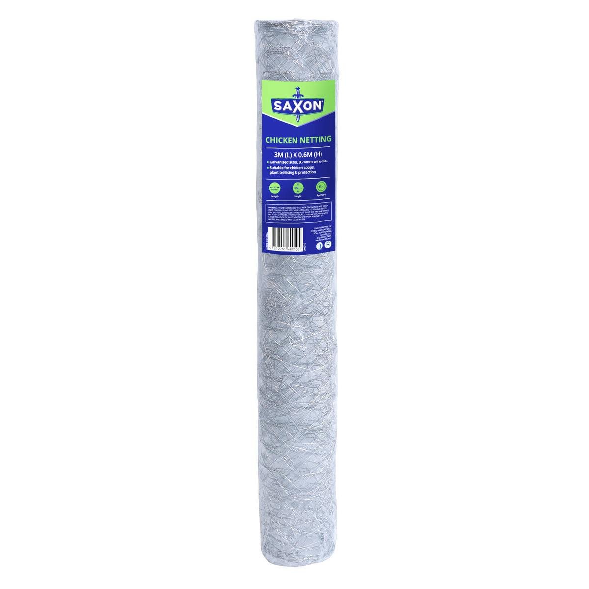 Saxon 600mm x 3m Chicken Netting - Bunnings Australia