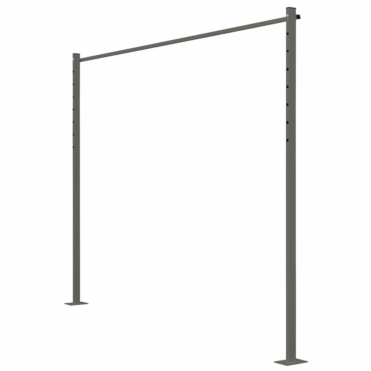 Austral 2.4m Woodland Grey Fold Down Clothesline Accessory Ground Mount ...