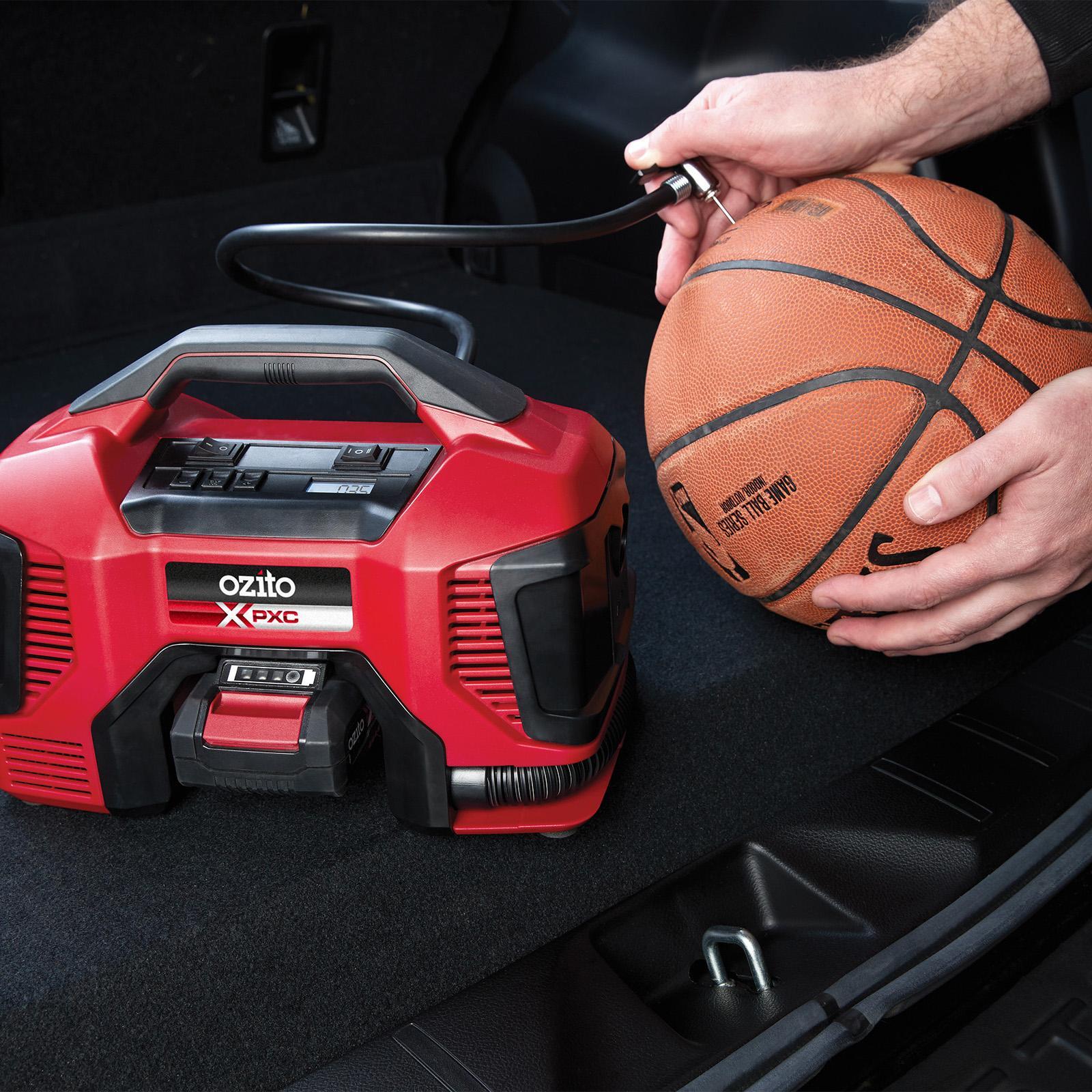 Ozito tyre inflator bunnings store