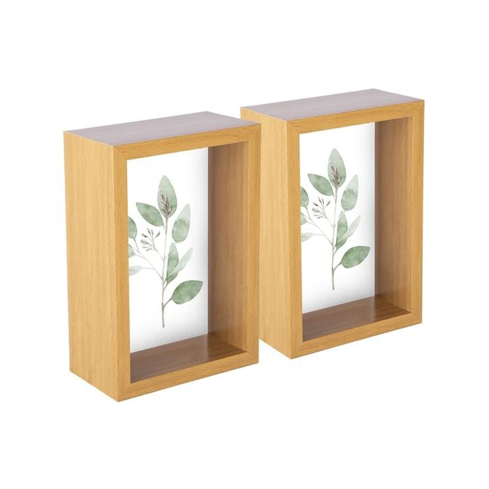 Nicola Spring 3D Deep Box Photo Frames - 4 x 6" - Pack of 5 - Bunnings ...