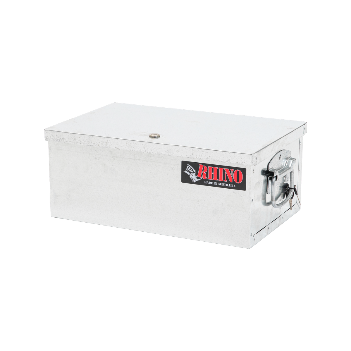 Rhino 462 x 265 x 200mm Galvanised Tool Box Bunnings Australia