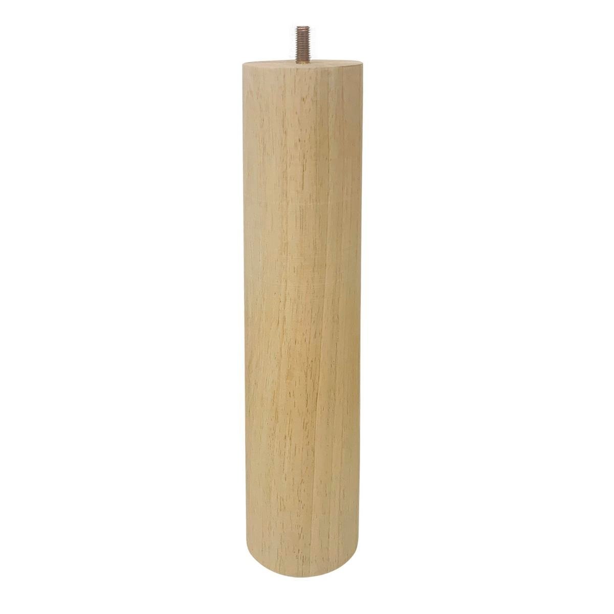 Adoored 73 x 360mm Raw Wood Round Furniture Leg - Bunnings Australia