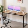 Zinus Computer Desk Home Office Wooden - Black 160cm - Bunnings Australia