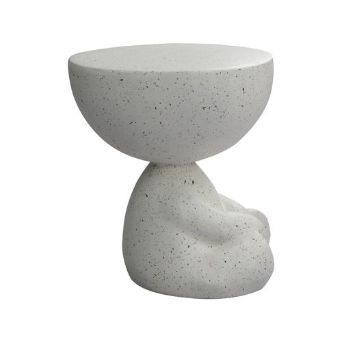 Levede Side Table Terrazzo Coffee Tables Human Shape Bed Sofa Concrete ...
