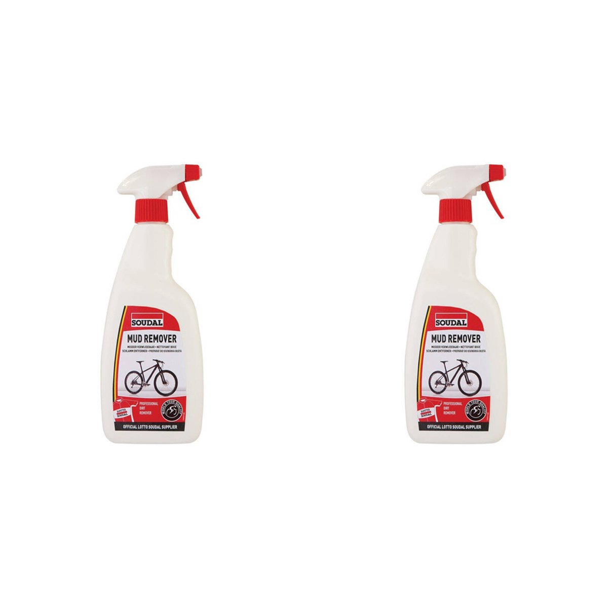 2PK Soudal Bike/Bicycle Mud/Dirt Remover Spray Bottle 1L - Bunnings ...