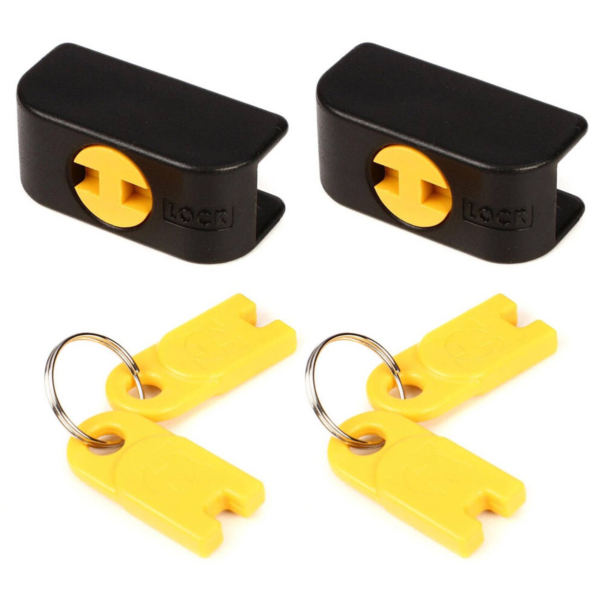 2PK Hercules Auto Grip System Lock w/ 2 Keys - Bunnings Australia