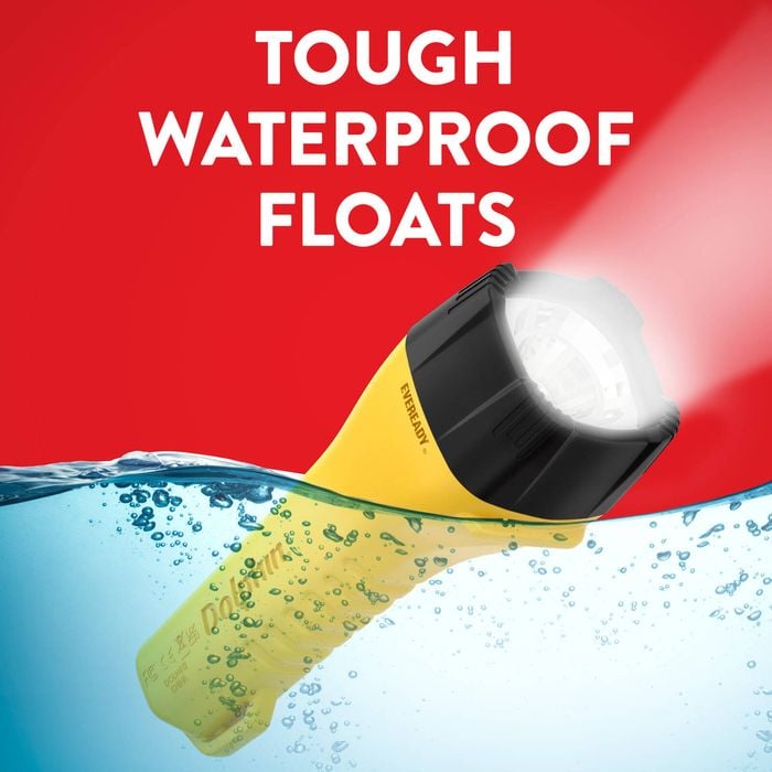 Eveready Dolphin Hybrid Rechargeable Floating LED Flashlight 225 Lumen ...