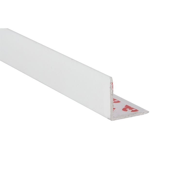 QEP 19mm x 2.5m White Stick On Mosaic Angle Tile Trim - Bunnings Australia