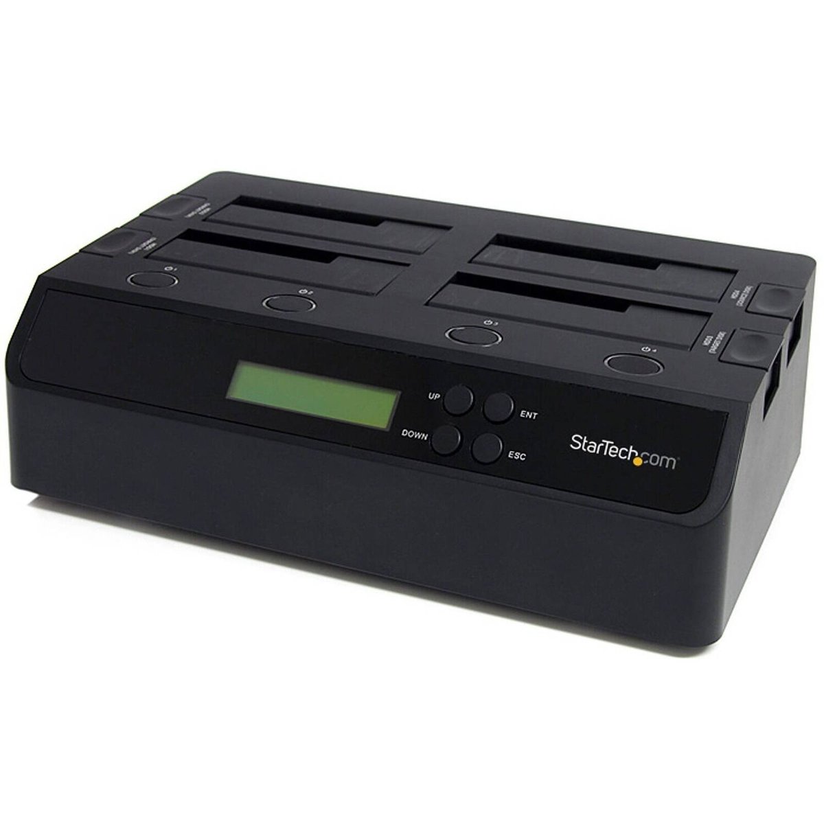StarTech.com 4-Bay Hard Drive Duplicator and Eraser, Standalone HDD/SSD ...