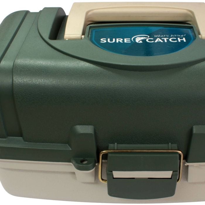 Surecatch Heavy Duty Fishing Tackle/Tool Box - 2 Tray Tackle Box ...