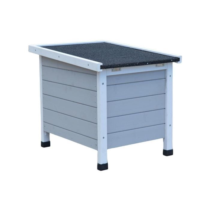 YES4PETS Grey Small Chicken Coop Rabbit Hutch Ferret Cage Guinea Pig ...