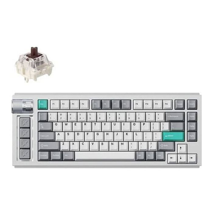 Keychron Lemokey L1 QMK/VIA Fully Assembled Knob Wireless Custom Gaming ...