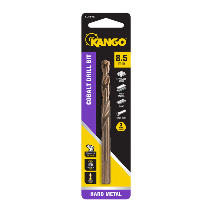 Kango 8.5mm Cobalt Drill Bit - Bunnings Australia