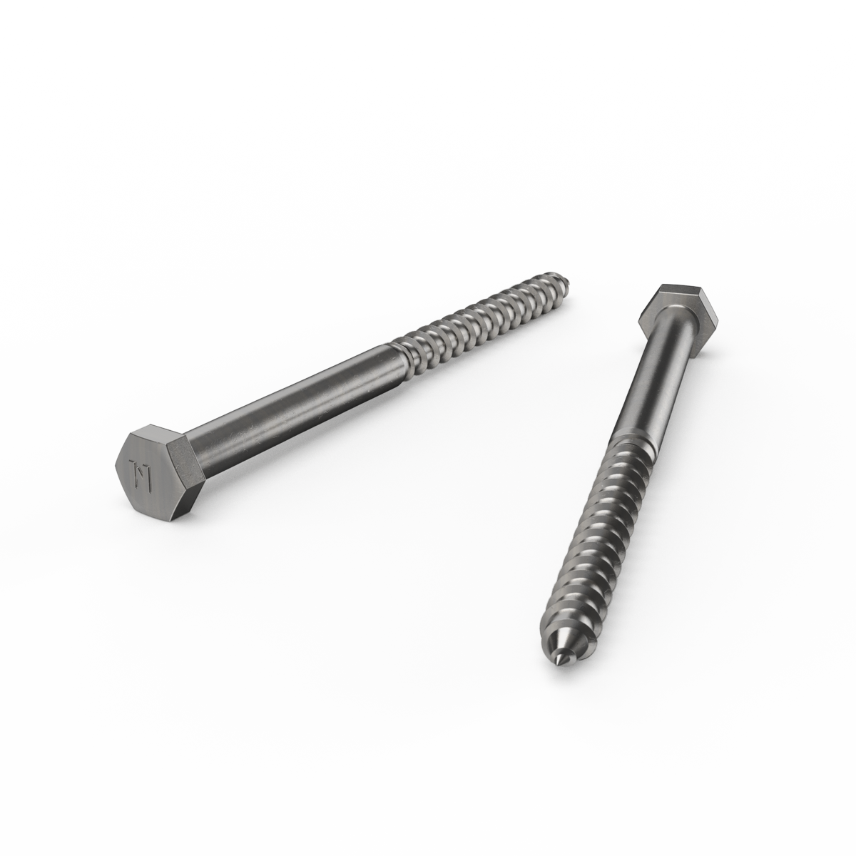 ZENITH M10 x 150mm Stainless Steel 304 Grade Hex Head Coach Screws ...