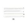 Syneco 350mm White Drawer Slides - 1 Pair - Bunnings Australia