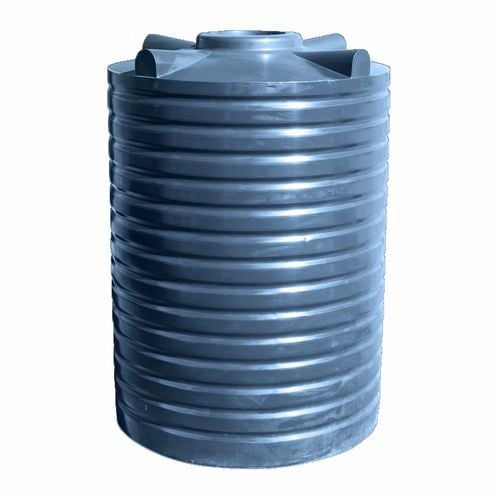 Clark Tanks 3000L Round Poly Water Tank - Mountain Blue - Bunnings ...