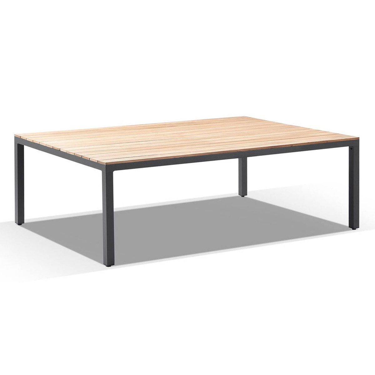 Outdoor Tuscany 10 Seater Teak And Aluminium Dining Table - Bunnings ...