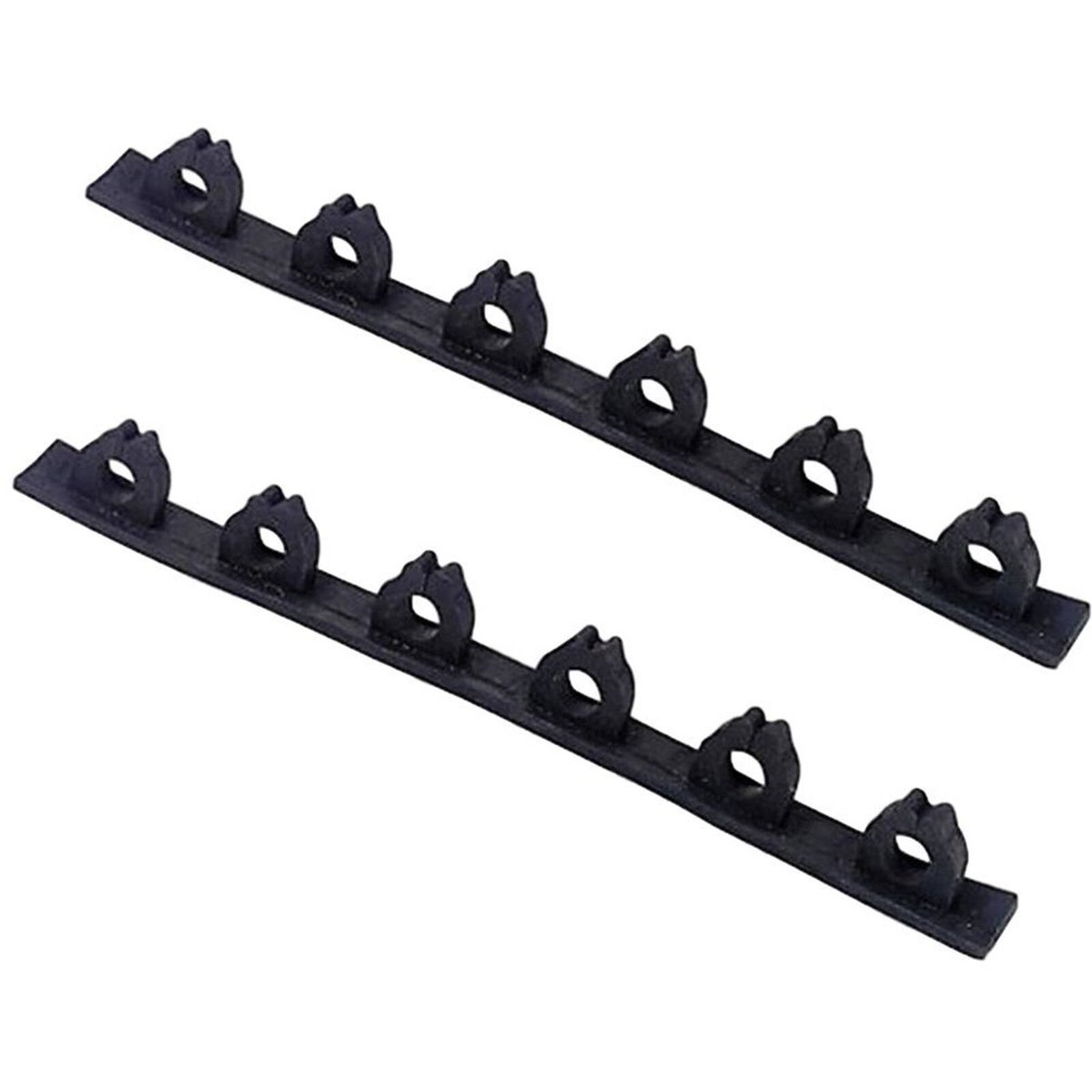 2 Pack SureCatch Large Moulded Rubber Rod Racking - Holds Up To 12 ...