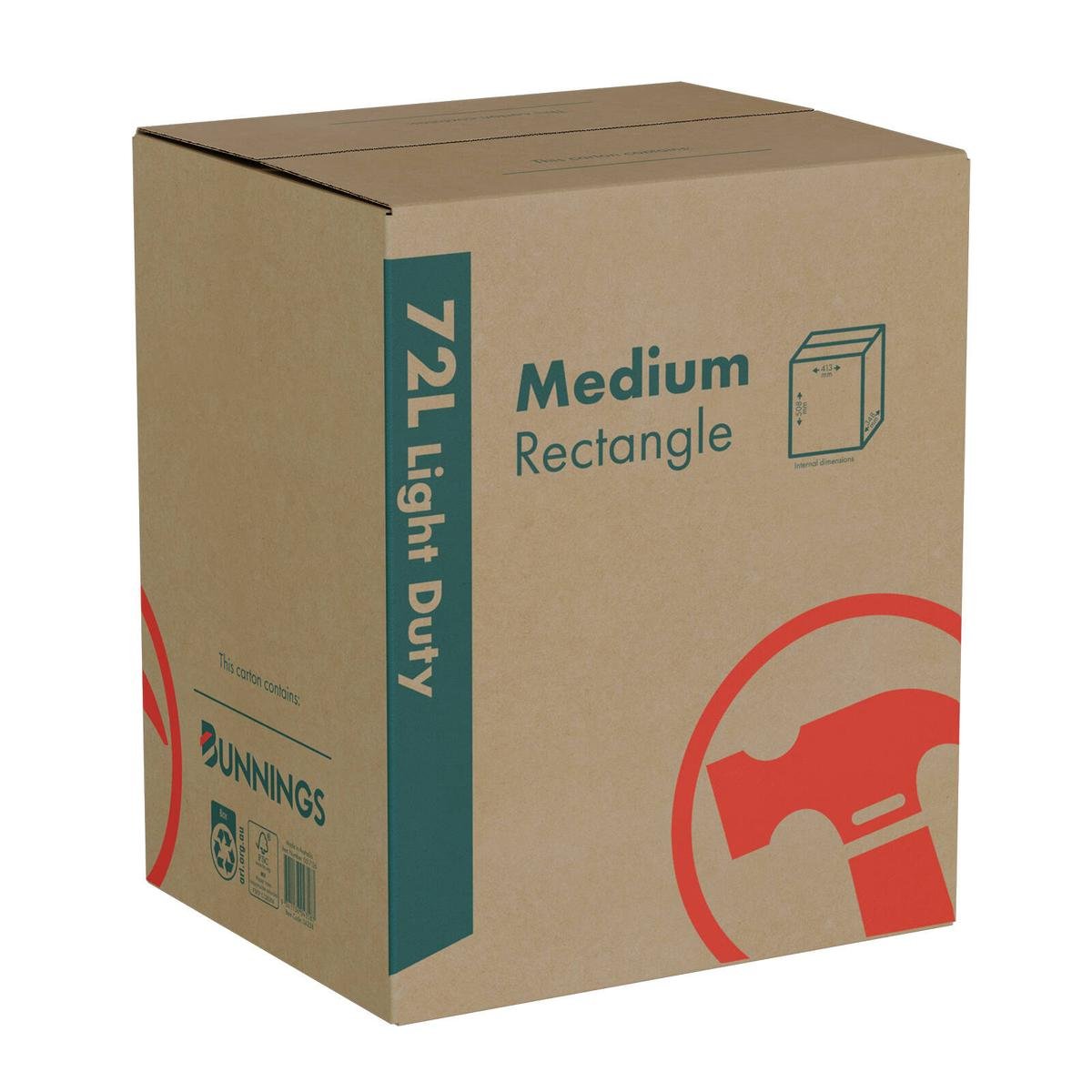 Bunnings 72L Light Duty Moving Carton - Bunnings New Zealand