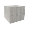 Lugna 512 x 600 x 580mm Mist 2 Drawer Storage Cabinet - Bunnings Australia