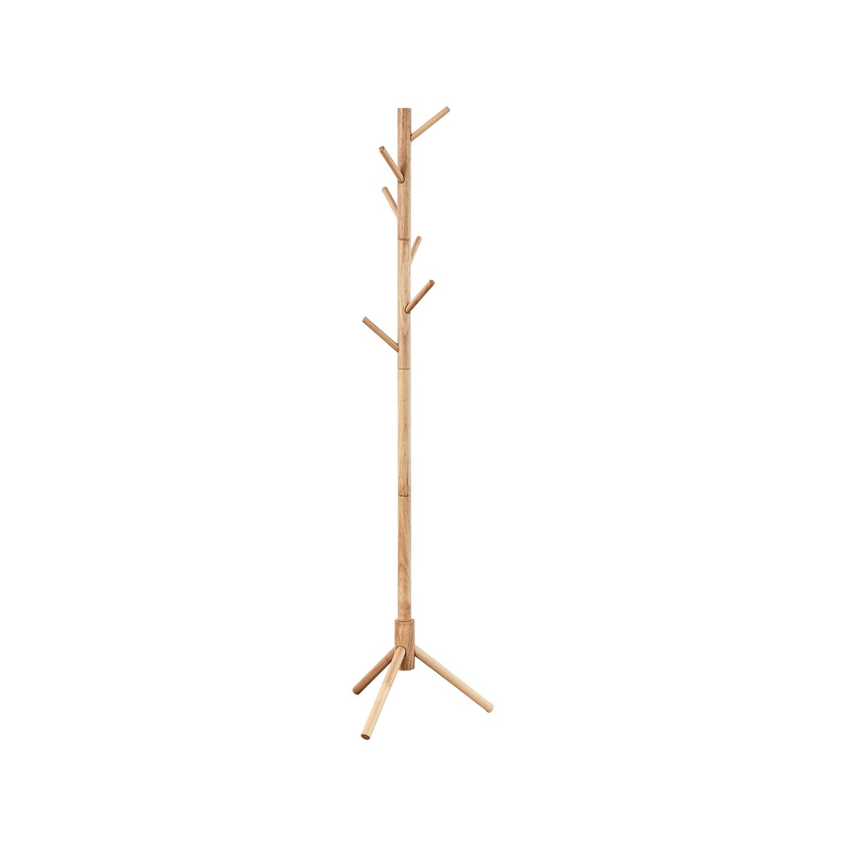 Cooper & Co. Arthur 172cm Wooden Coat Rack Natural - Bunnings Australia