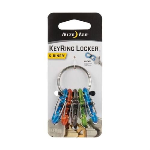 Niteize 62 x 42mm Key Ring S-Biner Locker - Bunnings Australia
