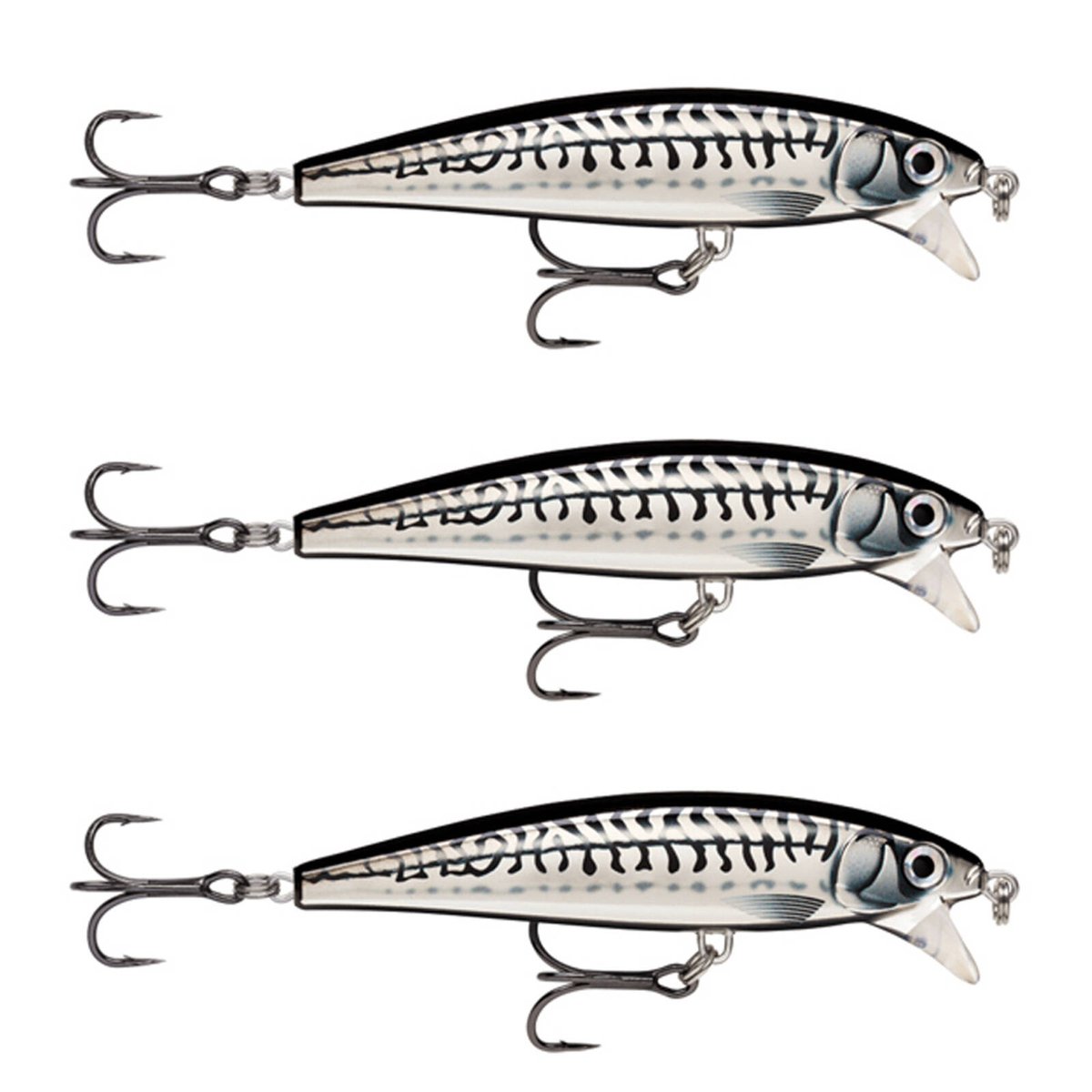 3x Rapala 10cm X Rap Magnum Cast Hard Body Casting Fishing Lure -HD ...
