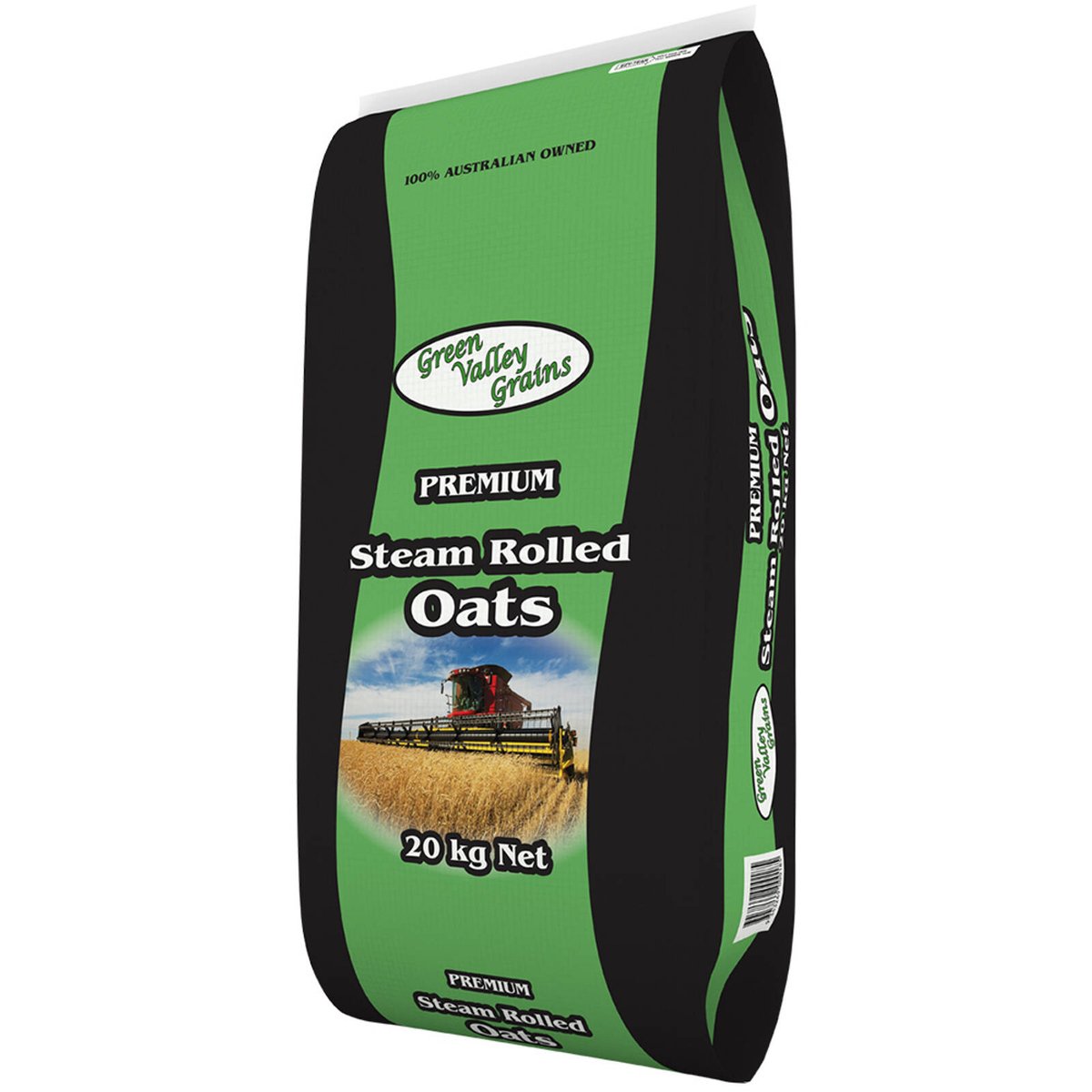 Green Valley Oats Steam Rolled Animal Feed Supplement 20kg - Bunnings ...