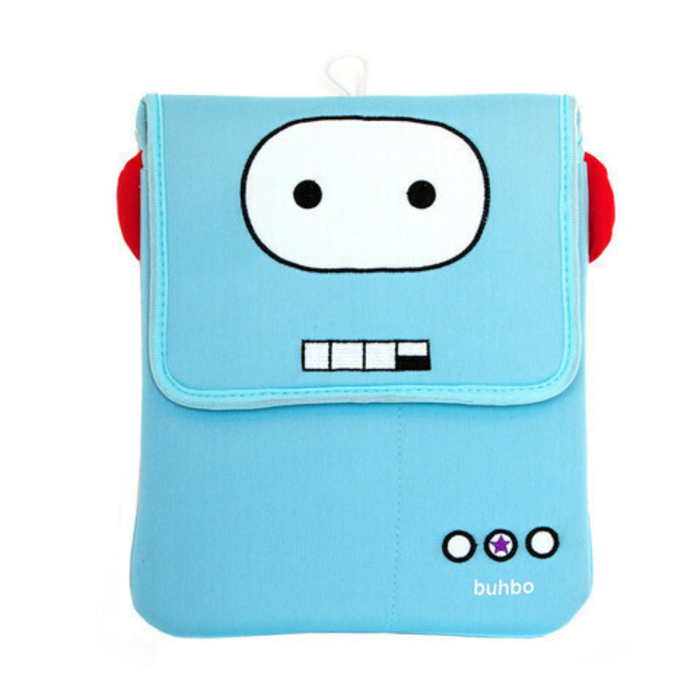 Buhbo, iPad & Tablet Kids Sleeve, Robot Blue. - Bunnings Australia