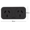 Click Right And Left Hand Double Adaptor - Twin Pack - Bunnings Australia