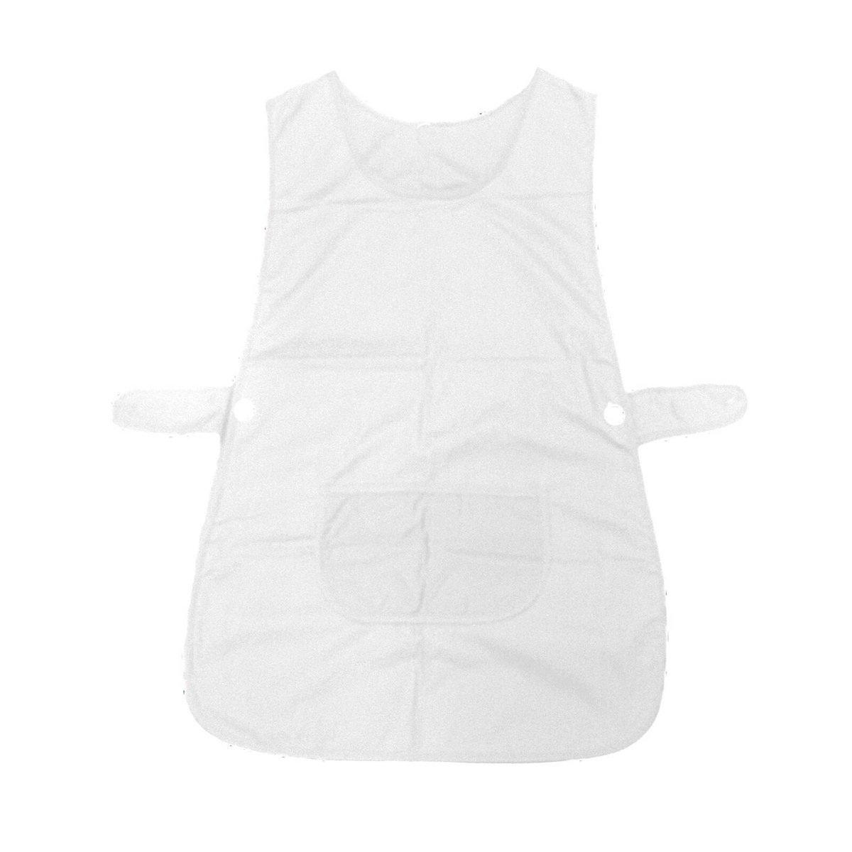 Ladies Women Side Button Tabard Apron 50x80 cm White - Bunnings Australia