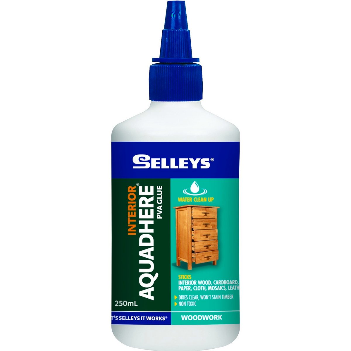 Selleys Aquadhere PVA Adhesive - 250ml - Bunnings New Zealand