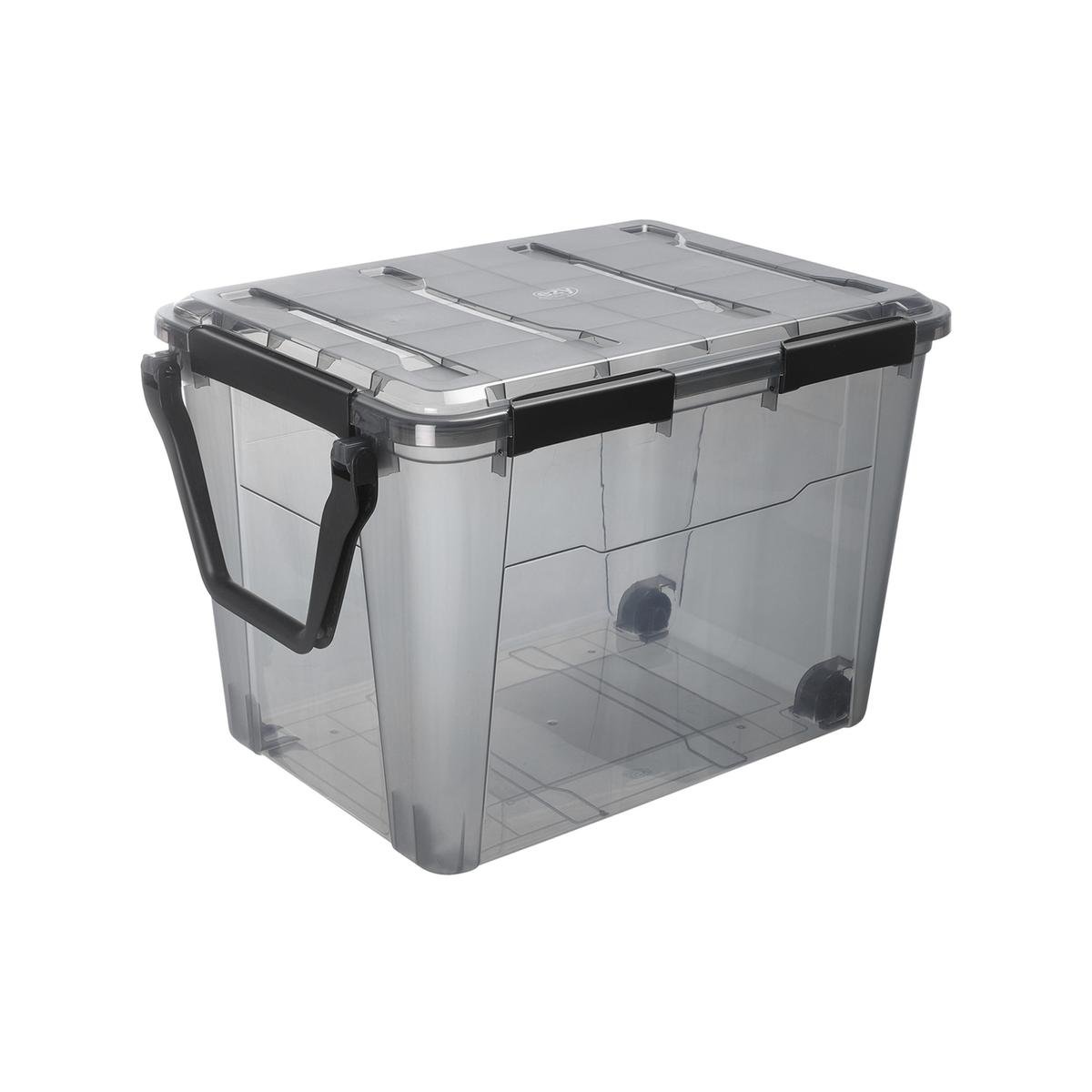 Ezy Storage 100L Waterproof IP67 Grey Storage Container - Bunnings ...
