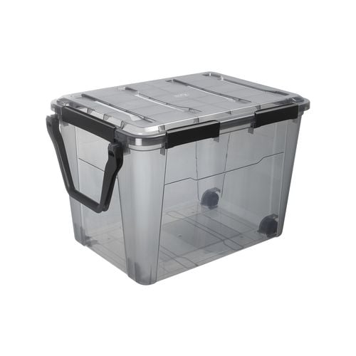 Ezy Storage 100L Waterproof IP67 Grey Storage Container - Bunnings ...