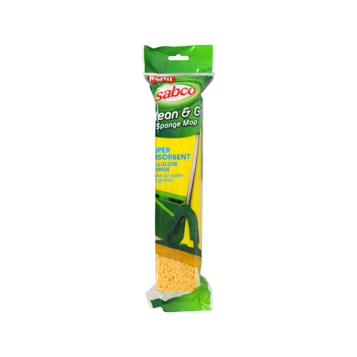 Sabco Clean & Go Sponge Mop Refill - Bunnings Australia