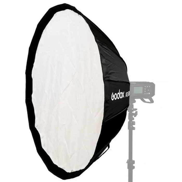 Godox Parabolic White Octa Umbrella Softbox 85cm - Bunnings Australia