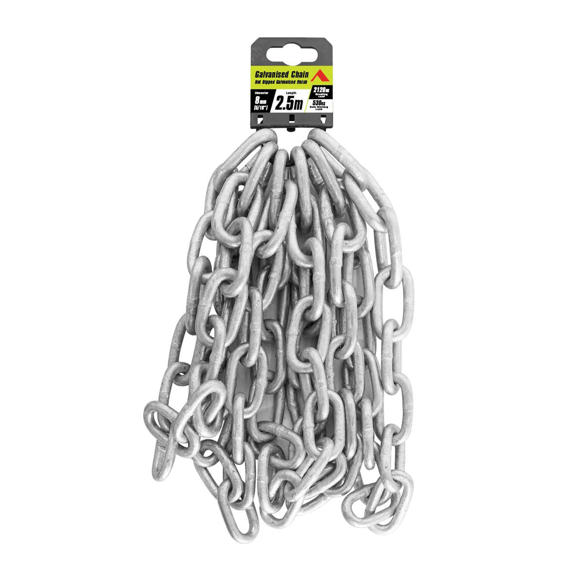 Pinnacle 8mm 5/16" x 2.5m Galvanised Chain - Bunnings New Zealand