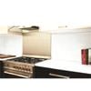 Highgrove 1200 x 570 x 6mm Winter White Glass Splashback - Bunnings ...