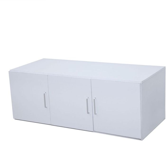 Redfern Wardrobe Topper Cabinets 1200mm - White - Bunnings Australia