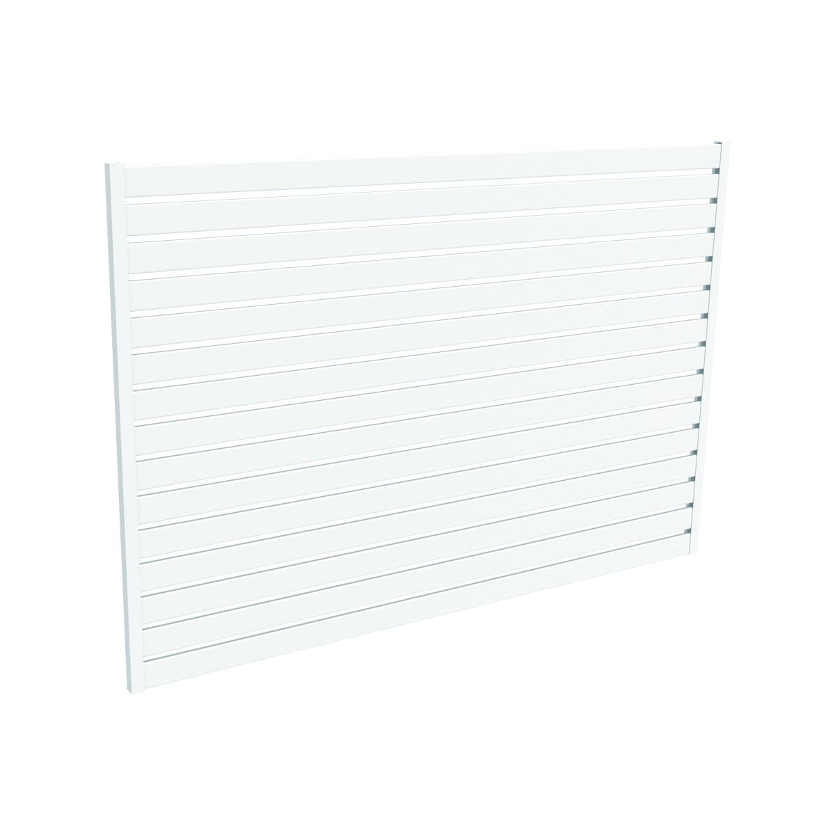 ProtectorAl 1800 x 1200mm Pearl White Aluminium Slat Screen Kit ...
