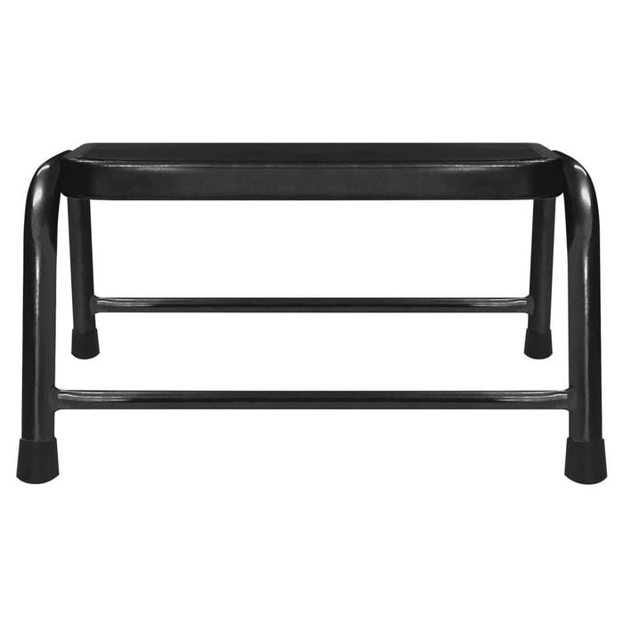 Syneco 100kg Black 1 Step Domestic Steel Step Stool - Bunnings New Zealand