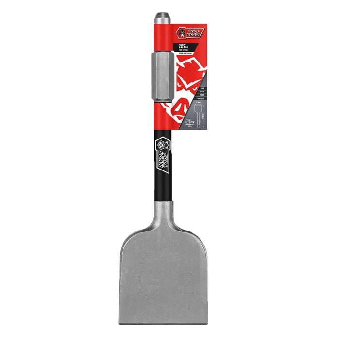 Full Boar 127mm Tile Chisel with 30mm Hex Shank - Bunnings Australia