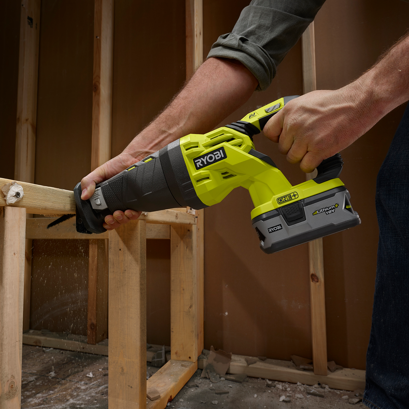 Ryobi 18V ONE Reciprocating Saw Skin Only Bunnings Australia