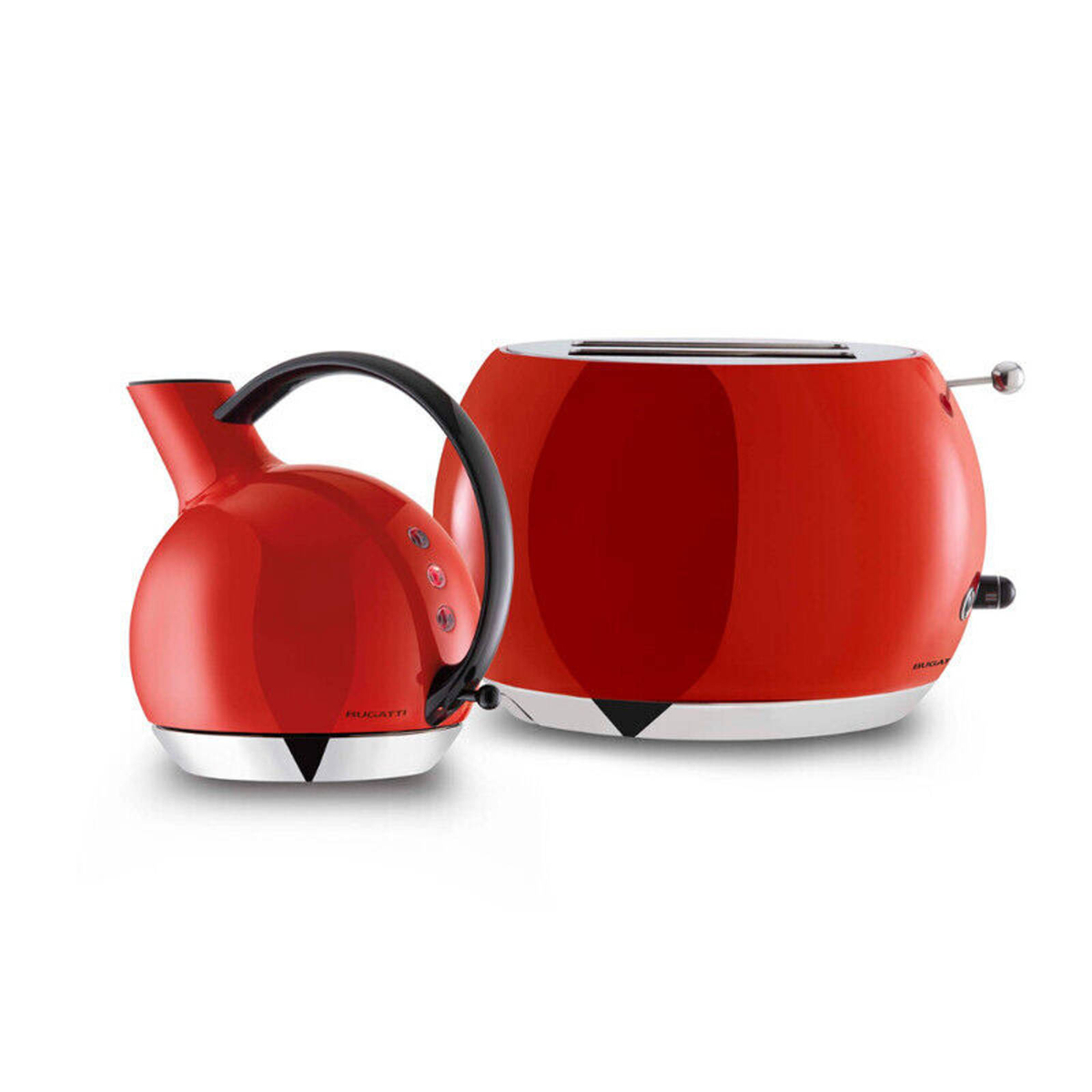 Bugatti Italy Romeo Toaster and Giulietta Kettle Set - Red - Bunnings ...