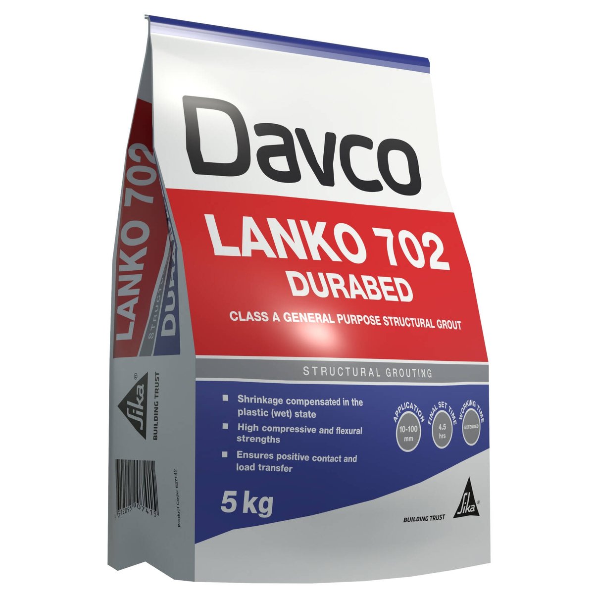 Lanko 5kg 702 Durabed Structural Grout - Bunnings Australia