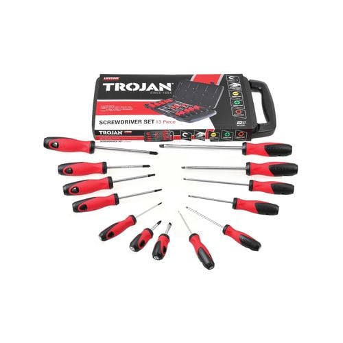 Trojan 13 Piece Screwdriver Set - Bunnings New Zealand